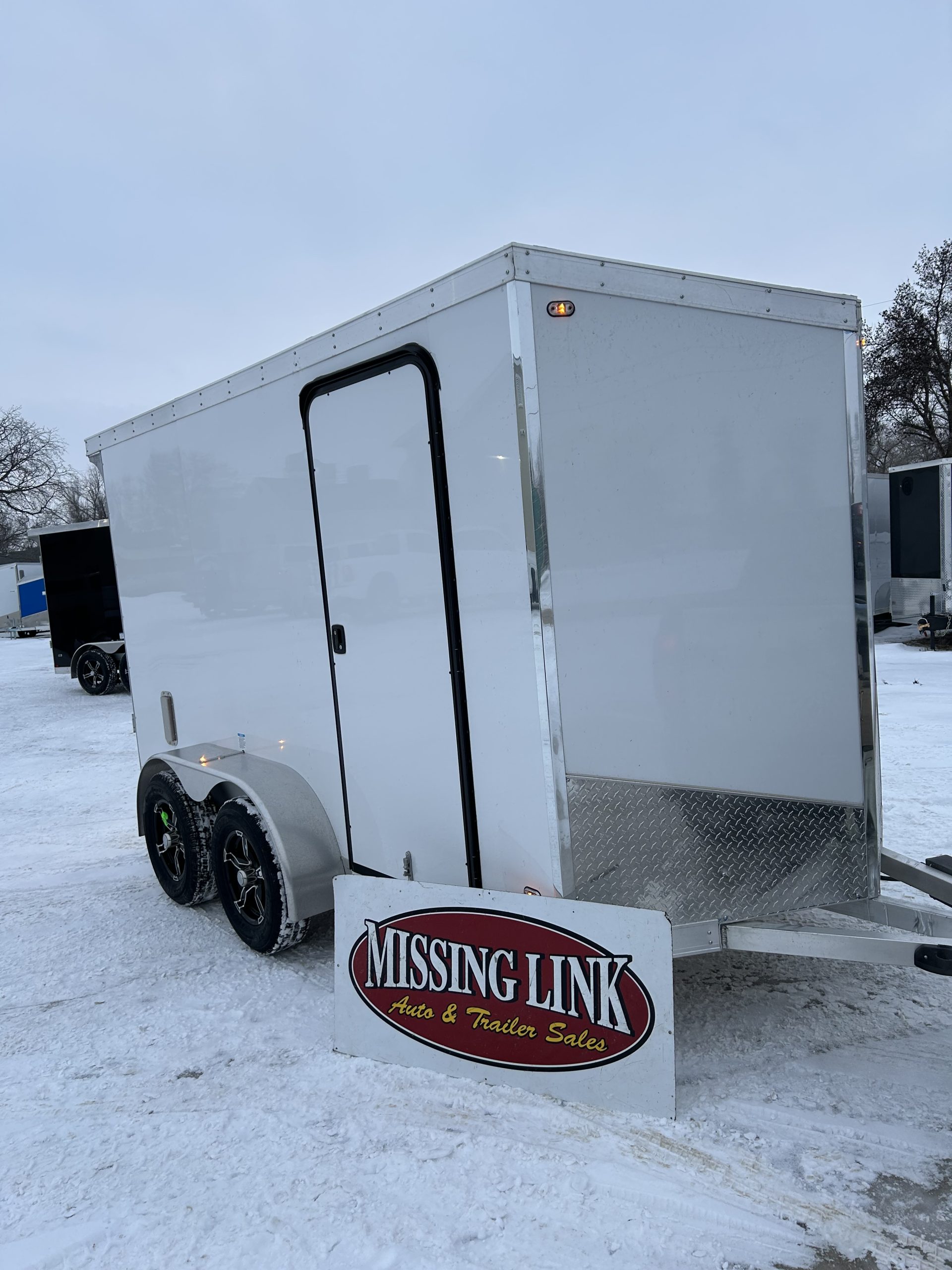 NEW 2024 – 6×12 ACTION ENCLOSED TRAILER - Missing Link Auto & Trailer Sales